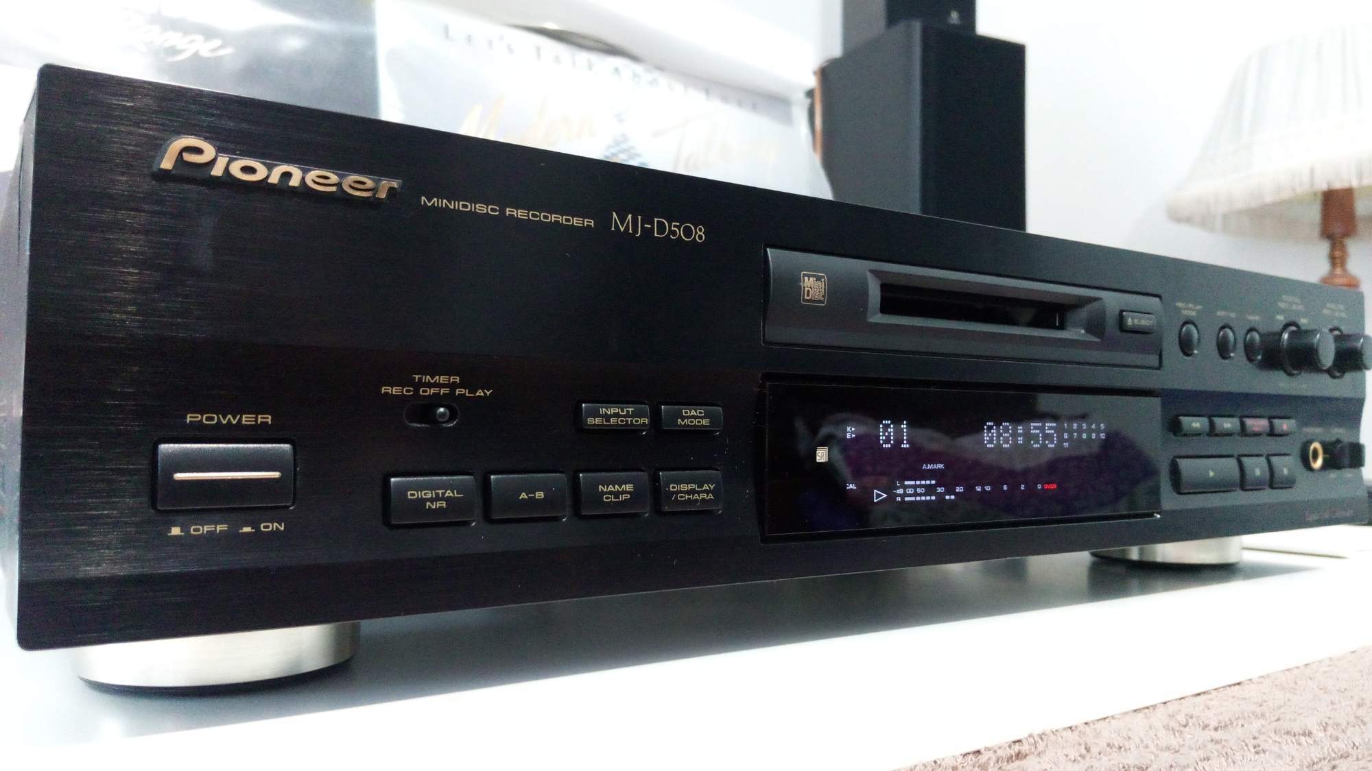 PIONEER MJ-D508 Stereo Minidisc Recorder + DO + Manual DE | Aukro