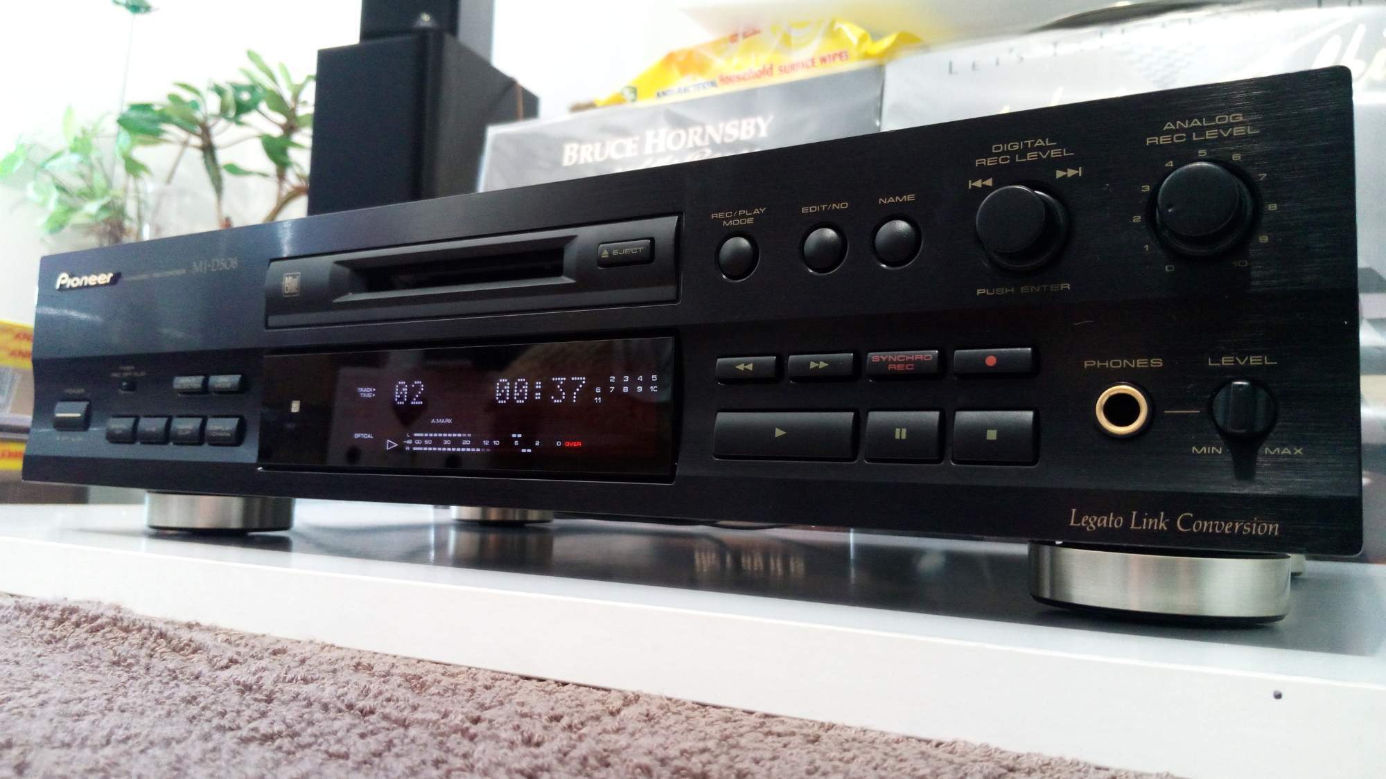 PIONEER MJ-D508 Stereo Minidisc Recorder + DO + Manual DE | Aukro