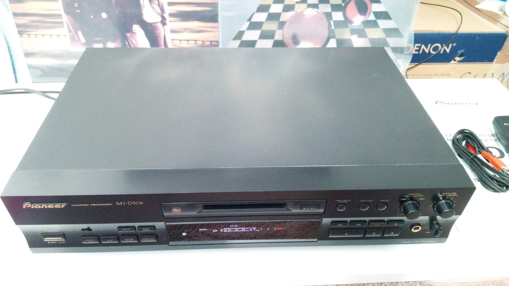 PIONEER MJ-D508 Stereo Minidisc Recorder + DO + Manual DE | Aukro